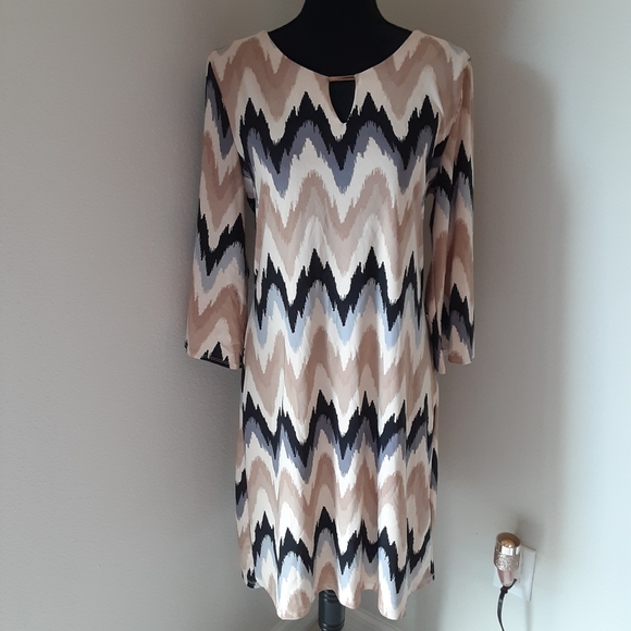 Tacera | Dresses | Tacera Chevron Dress | Poshmark